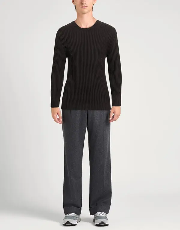 Alpha Studio Wool-blend Crewneck Sweater