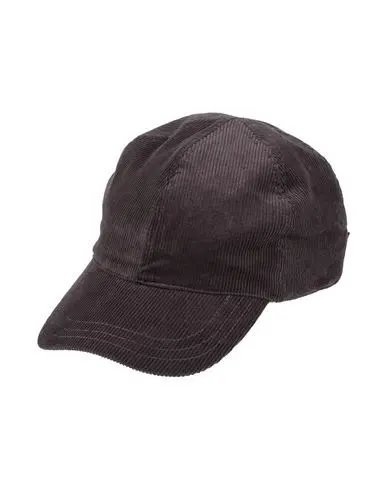 Borsalino Cotton And Virgin Wool Baseball Cap - Grey