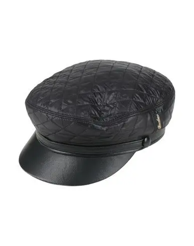 Borsalino Flat Cap - Black