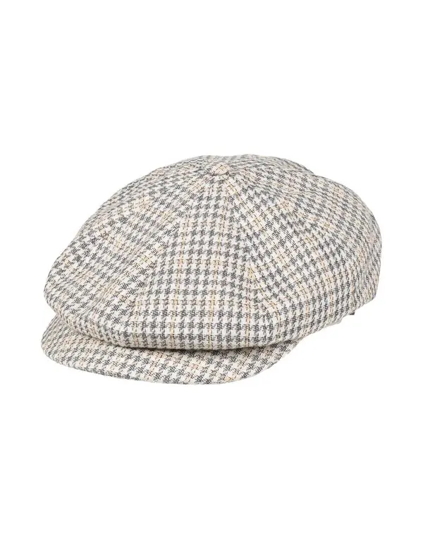 Borsalino Flat Cap Linen Cotton