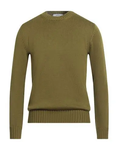Alpha Studio Wool Crewneck Sweater - Green