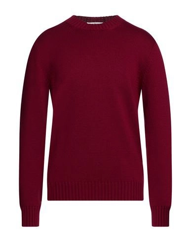 Alpha Studio Crewneck Wool Sweater - Red