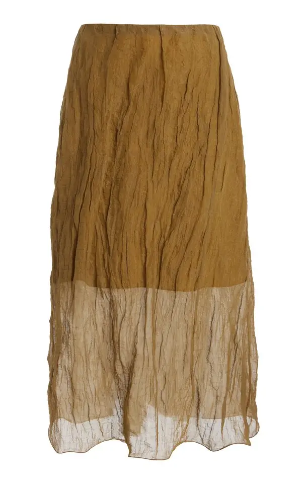 Brandon Maxwell The James Low-rise Midi Skirt