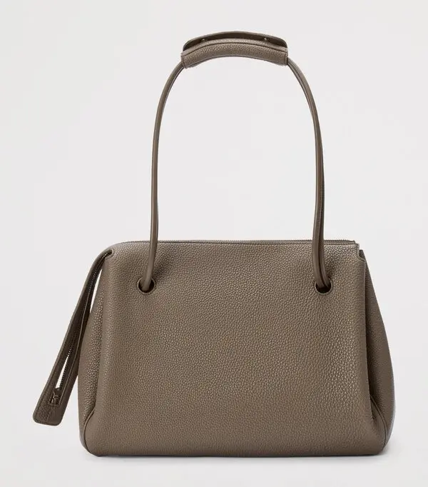 Loewe Grained Leather Madrid Shoulder Bag - Brown