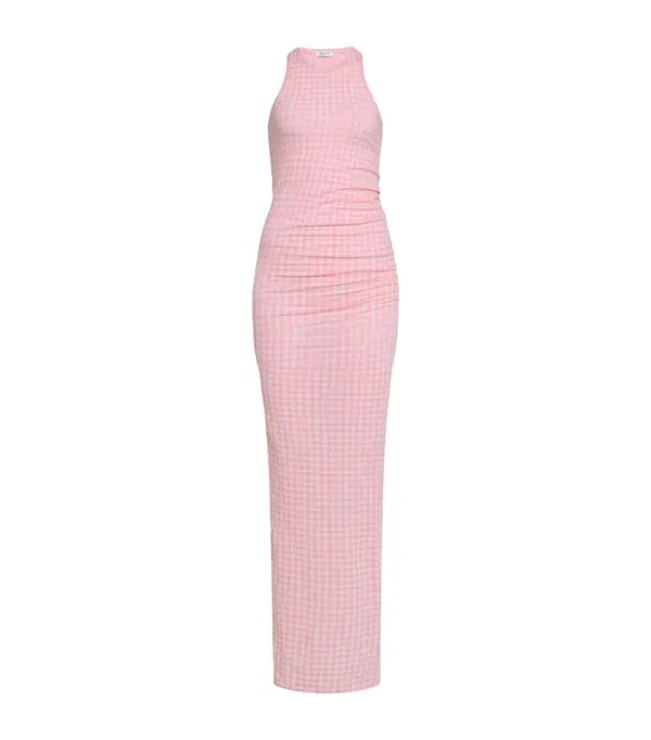 gingham bodycon dress I'm Yours Red Gingham Mini Dress - US 8