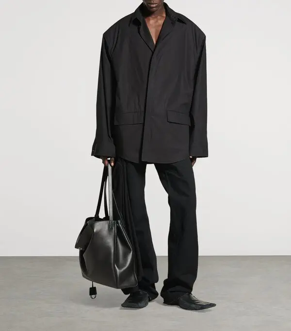 Balenciaga Oversized Cotton Blazer