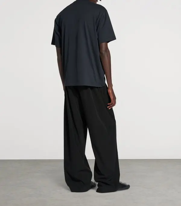 Balenciaga Oversized Cotton Logo T-shirt