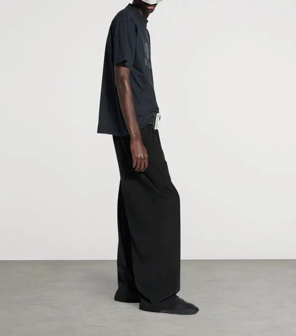 Balenciaga Oversized Cotton Logo T-shirt