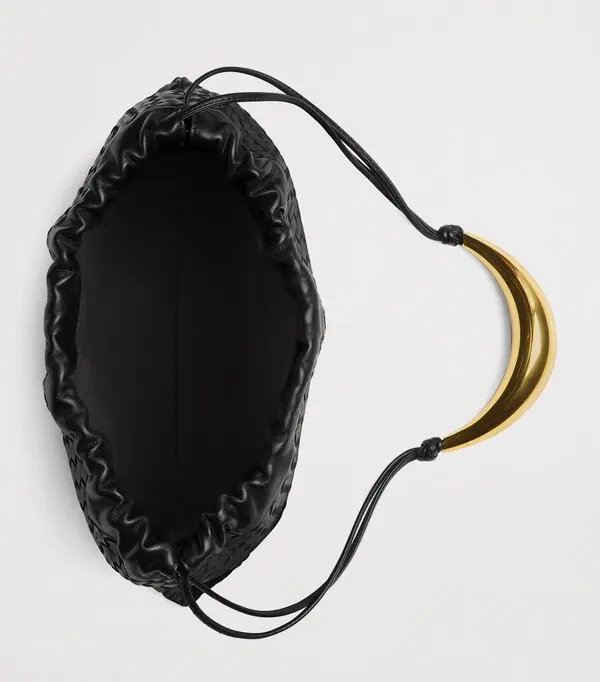 Bottega Veneta Calfskin Intreccio Dustbag Shoulder Bag