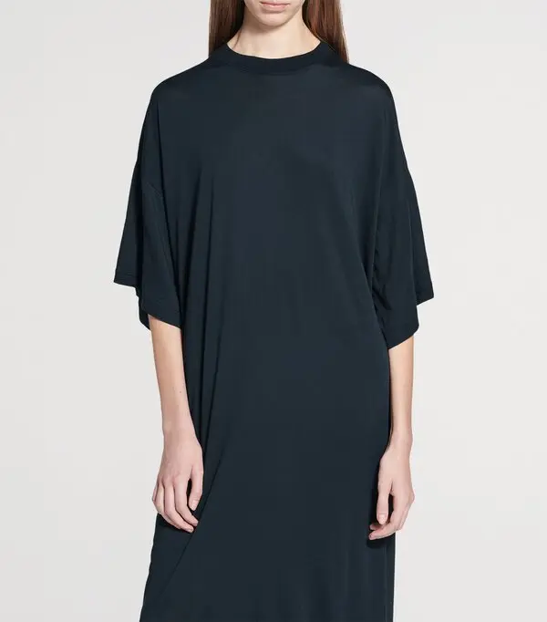 Balenciaga Cocoon Maxi T-shirt Dress