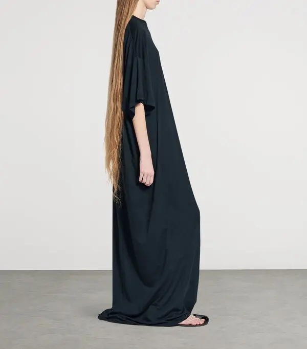 Balenciaga Cocoon Maxi T-shirt Dress