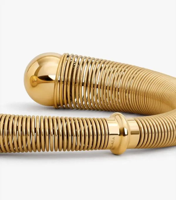 Alaïa Spiral Choker - Gold