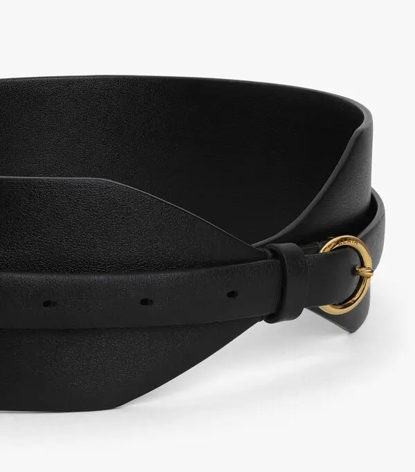 Alaïa Leather Double Belt - Black