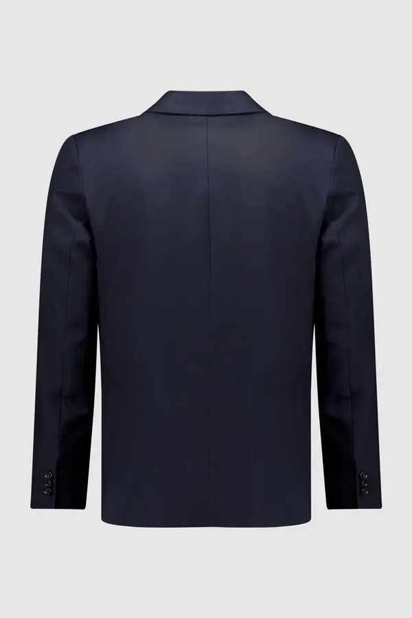AUTORE Connery Wool Jacket - Blue Navy
