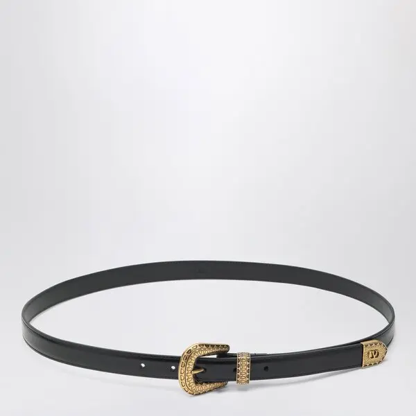 Valentino Garavani Vlogo Signature Belt - Black