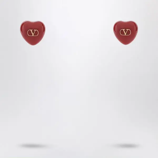 Valentino Garavani Royal Heart Clip-on Earrings - Metal
