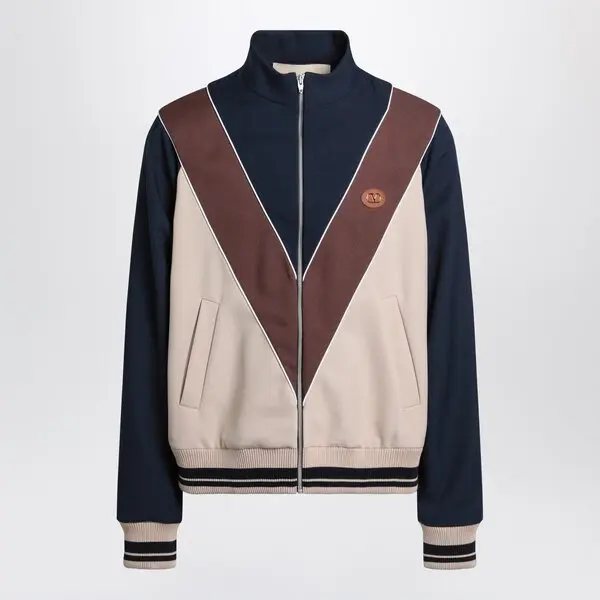 Valentino Garavani Zip-up Sweatshirt With Logo Patch