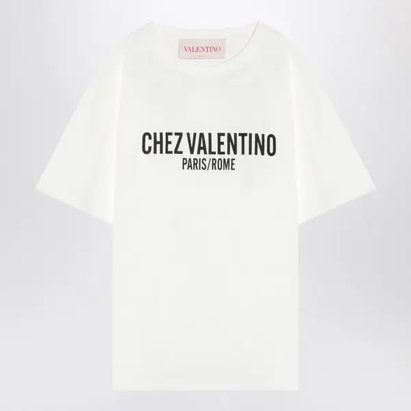 Valentino Garavani Chez Logo T-shirt - Print