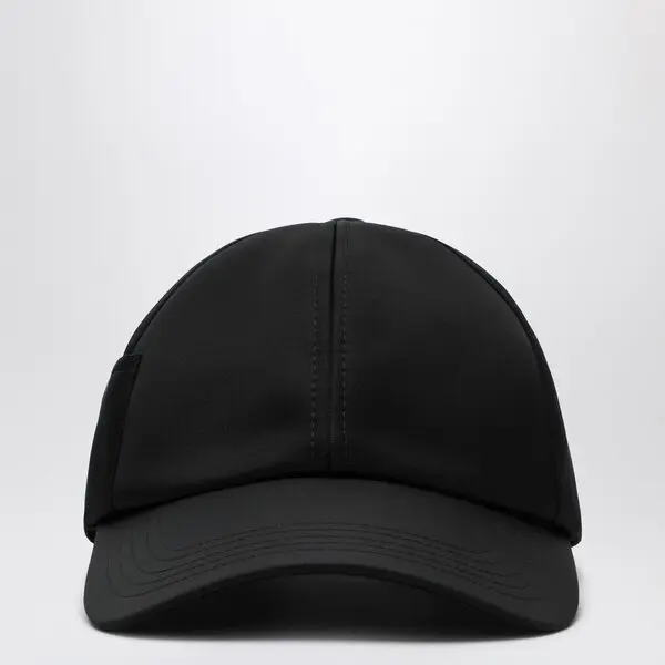 Jacquemus Ovalie Baseball Cap - Black