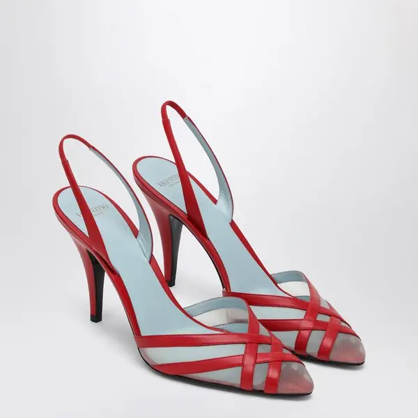 Valentino Garavani Impu Dance Slingback Décollet - Red