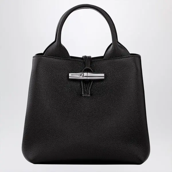 Longchamp Le Roseau Small Handbag - Black