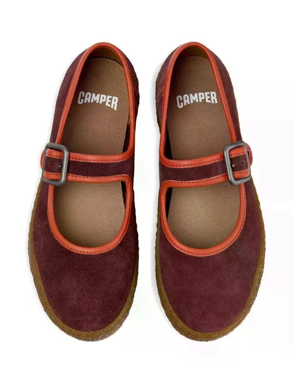 Camper Peu Terreno Ballet Flats - Red