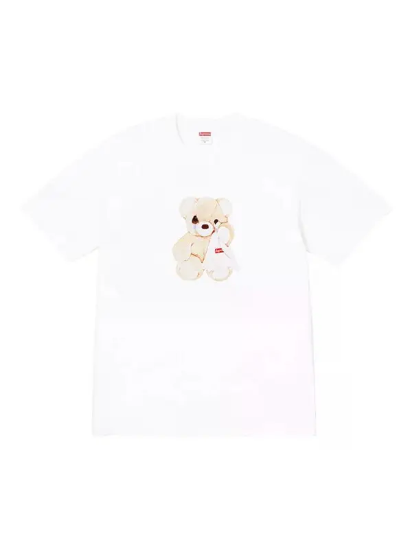 Supreme Bear-print T-shirt - White