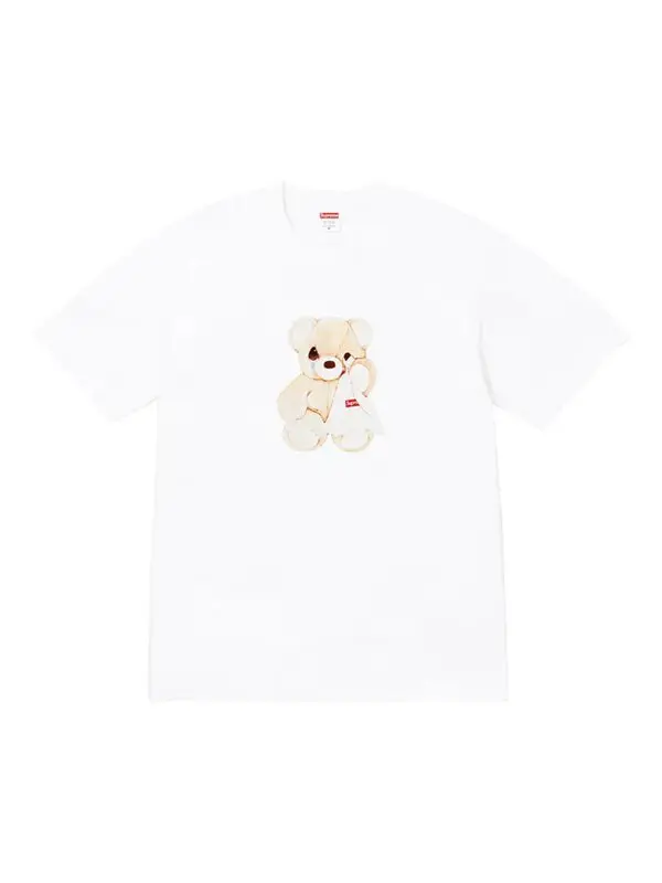 Supreme Bear-print T-shirt - White
