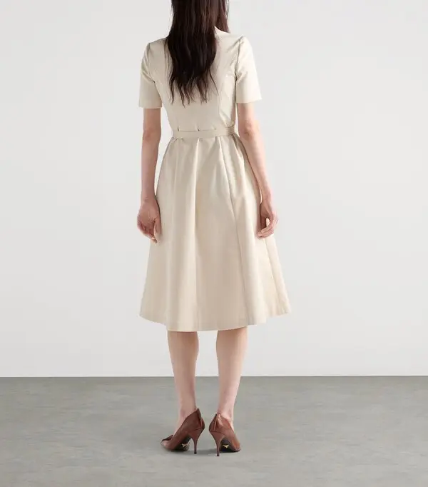 Prada Cotton Chino Dress - Neutral