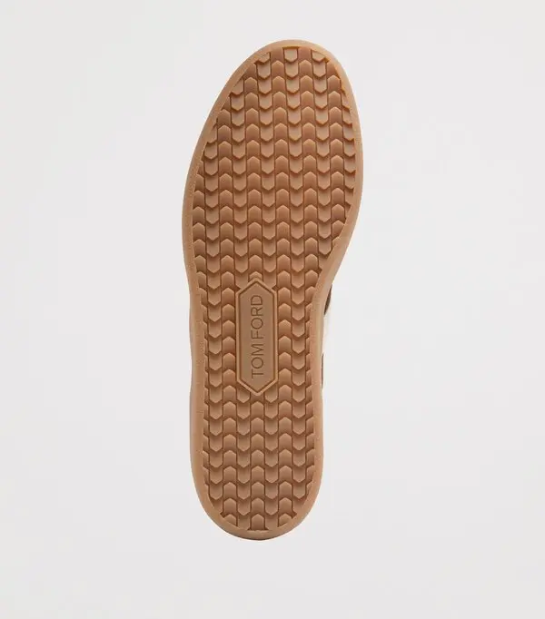 TOM FORD Suede Archer Sneakers - Brown