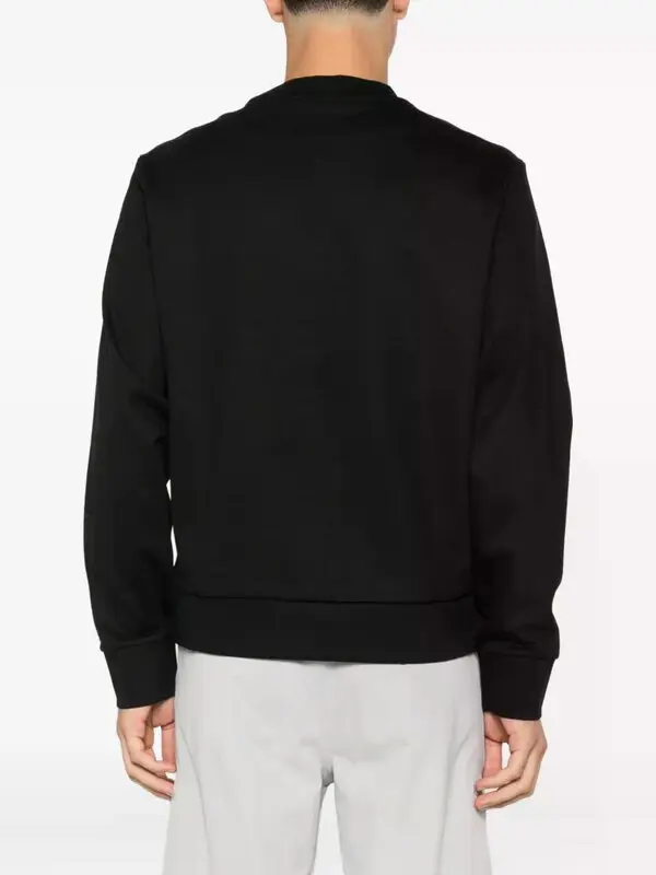 BOSS Logo-print Cotton Sweatshirt