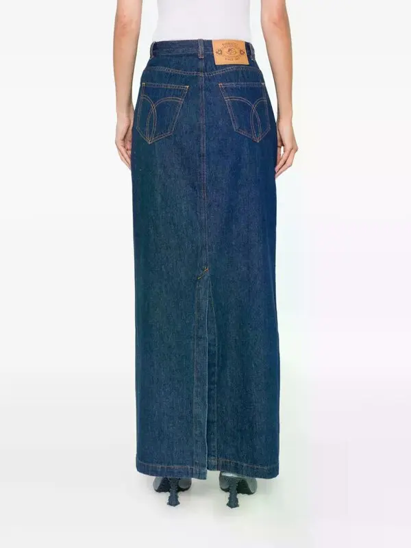 Fiorucci Button-front Denim Skirt