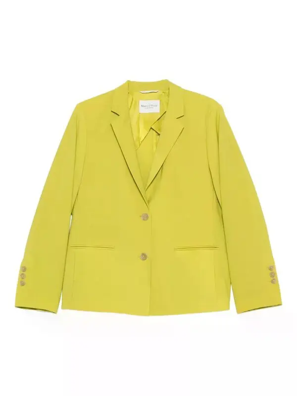 Marc O'polo Single-breasted Blazer - Green