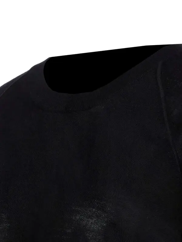 Pinko Wool Round Neck Long Sleeve Sweater