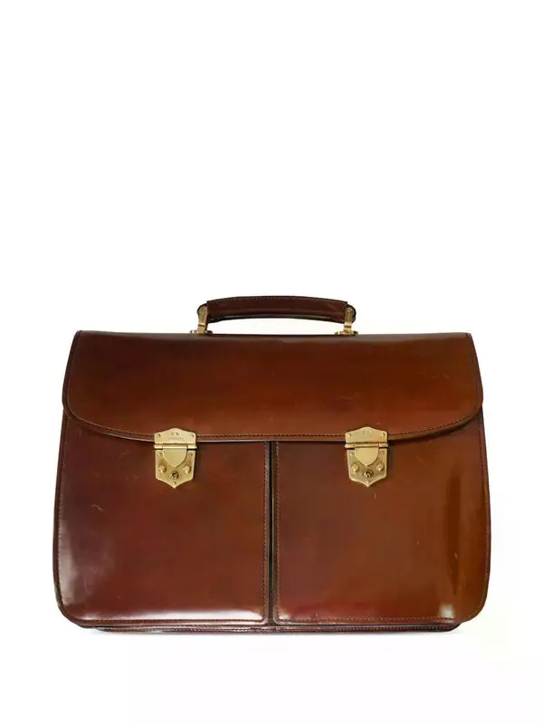 TARDINI Leather Briefcase