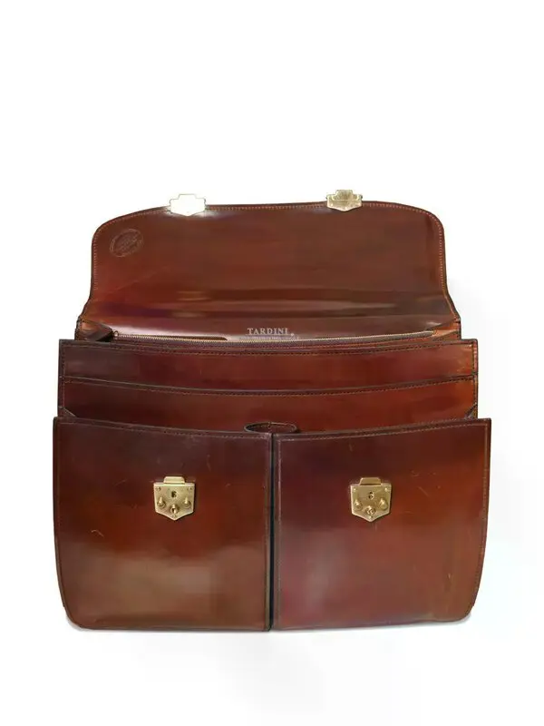 TARDINI Leather Briefcase