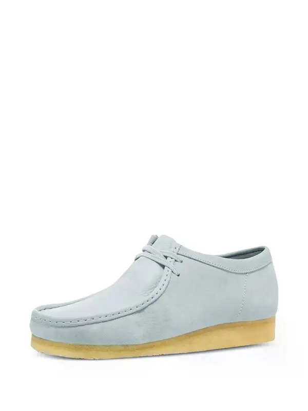 Clarks Suede Lace-up Shoes - Blue