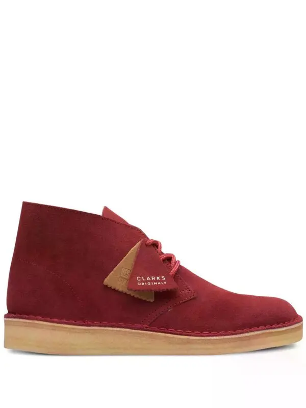 Clarks Desert Boots - Red