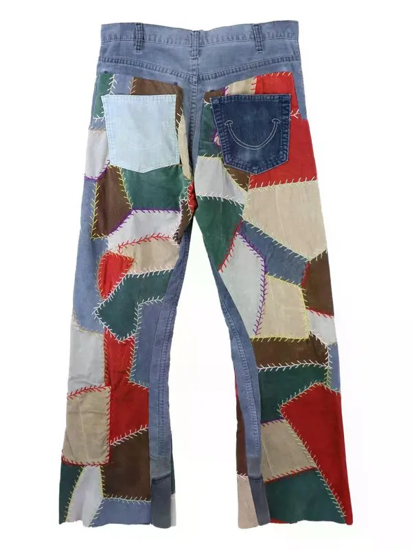 Readymade Corduroy Patchwork Trousers