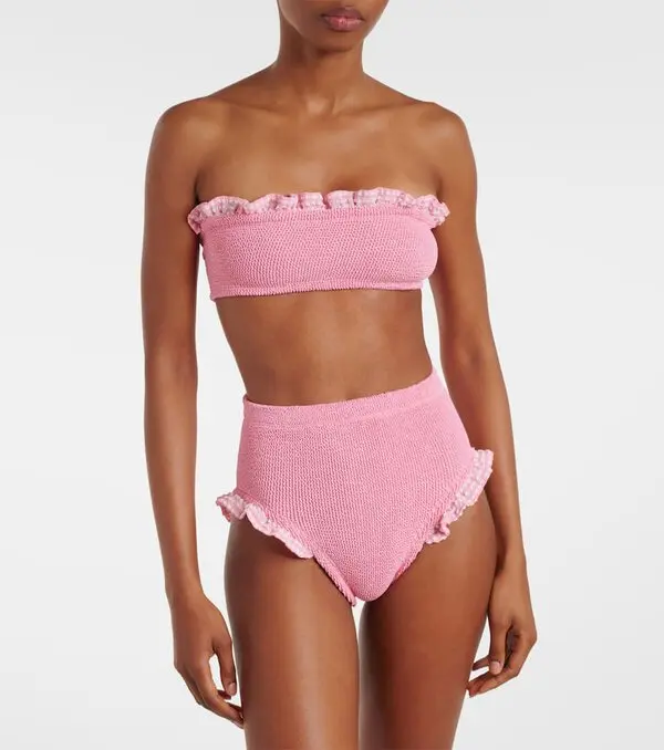 Hunza G Peggy Ruffled Bikini