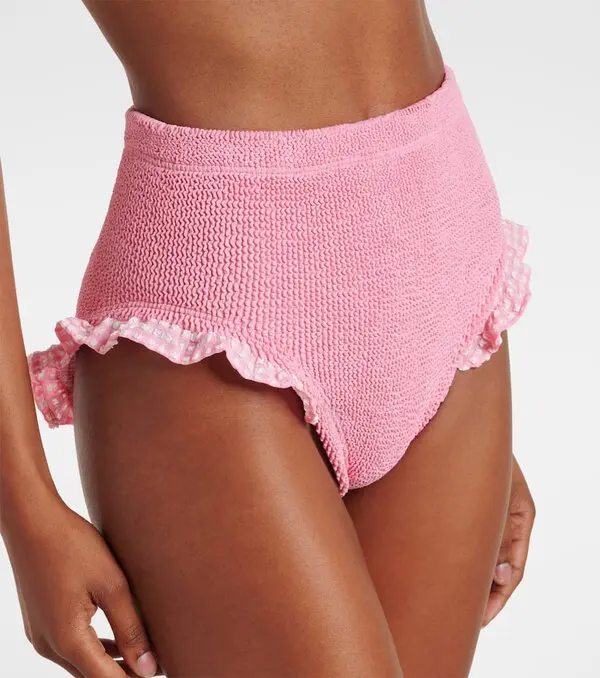 Hunza G Peggy Ruffled Bikini