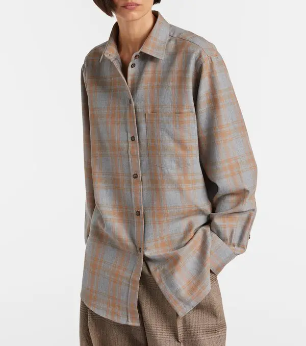 RÓHE Checked Shirt