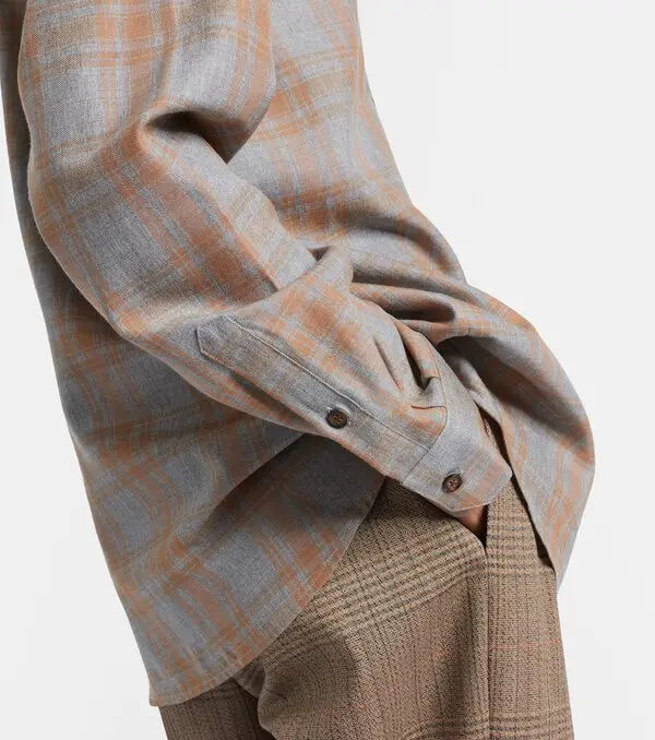 RÓHE Checked Shirt