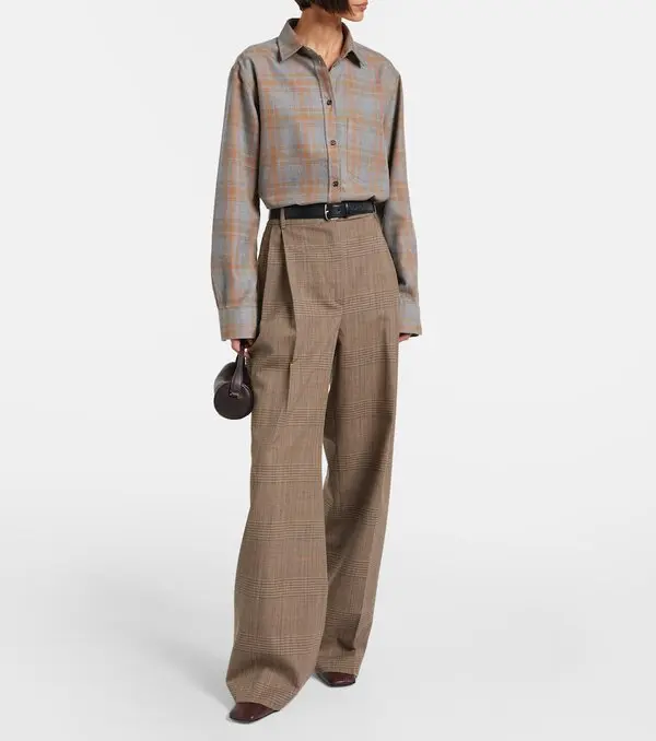 RÓHE Checked Shirt