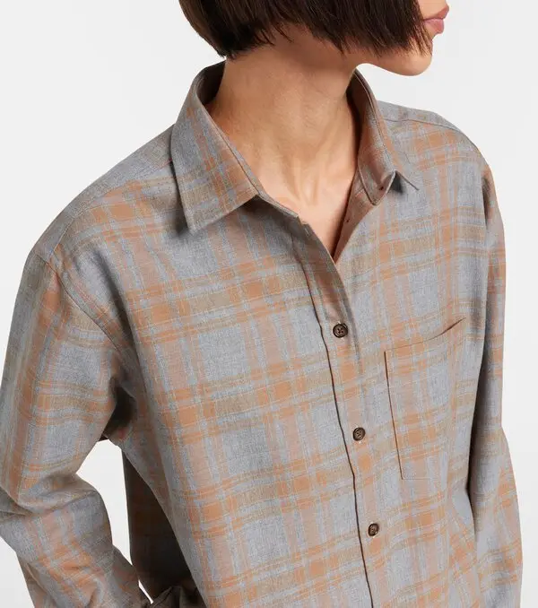 RÓHE Checked Shirt