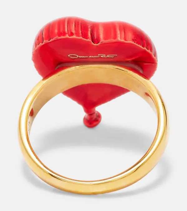 Oscar De La Renta Heart Balloon Ring