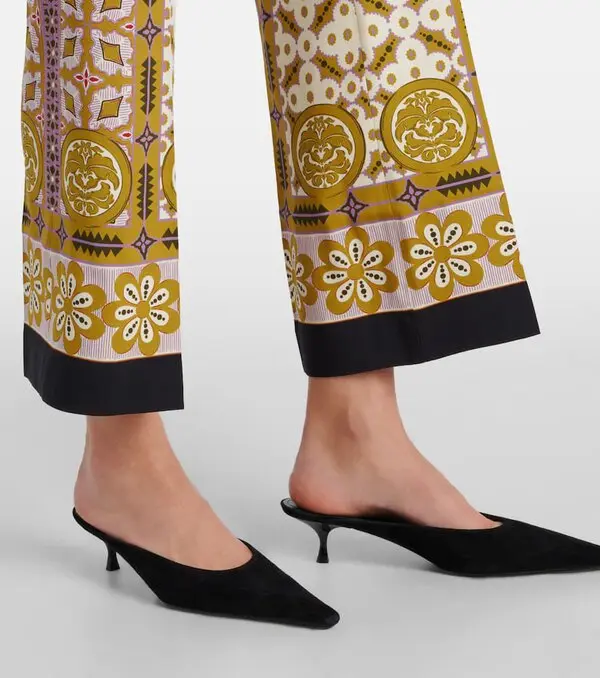 La DoubleJ Printed Straight Pants