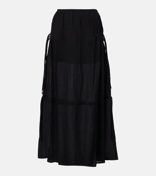 TOTEME Cotton Maxi Skirt