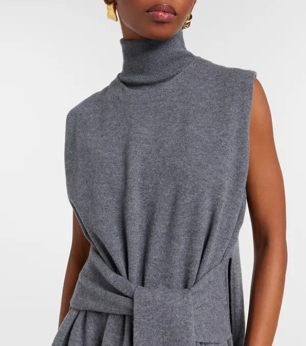 RÓHE Layered Wool And Cashmere-blend Midi Dress