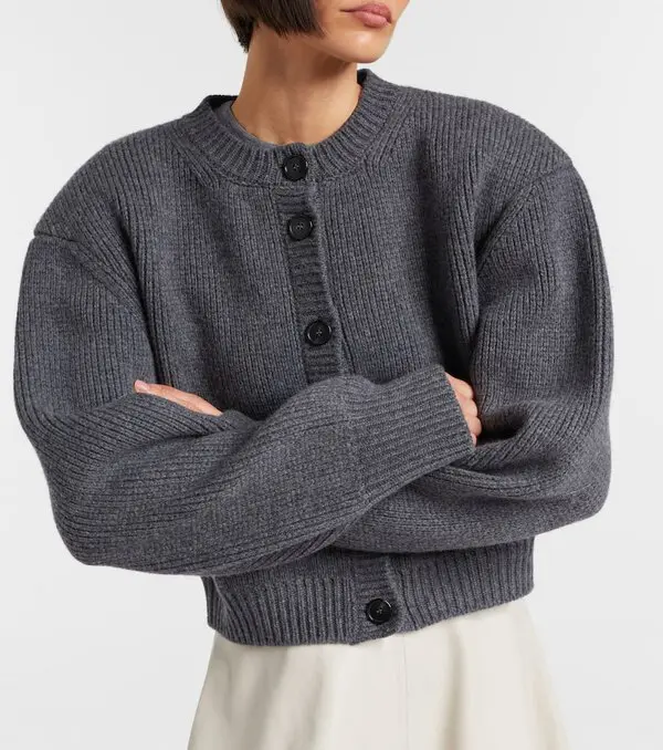 RÓHE Statement Wool Cardigan